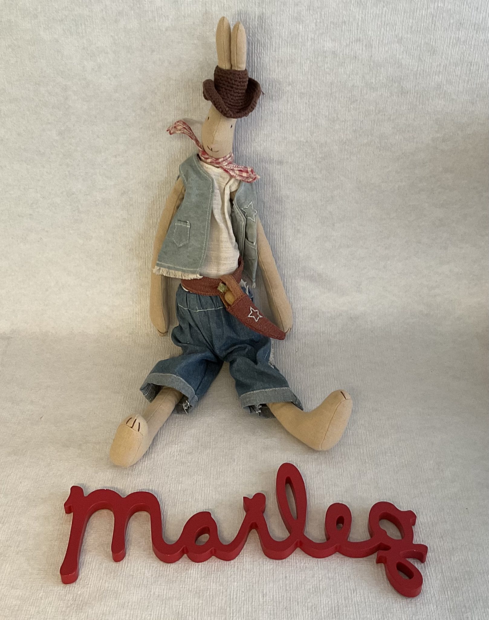 Stor Maileg cowboykanin og skilt-Fi2826 - Genbrugsauktion