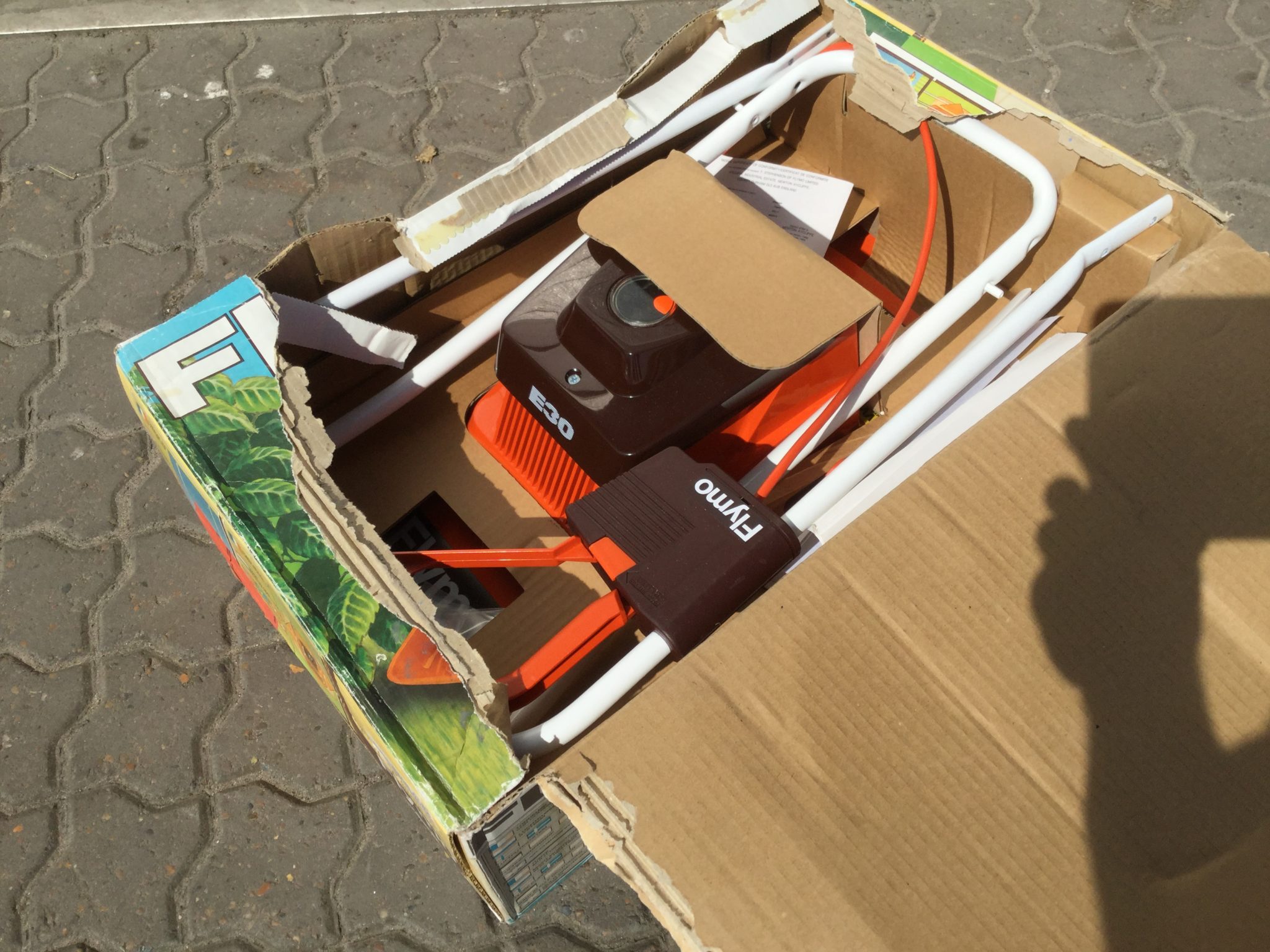 Flymo E30 fra 1988, ALDRIG UDPAKKET!, #396 - Genbrugsauktion