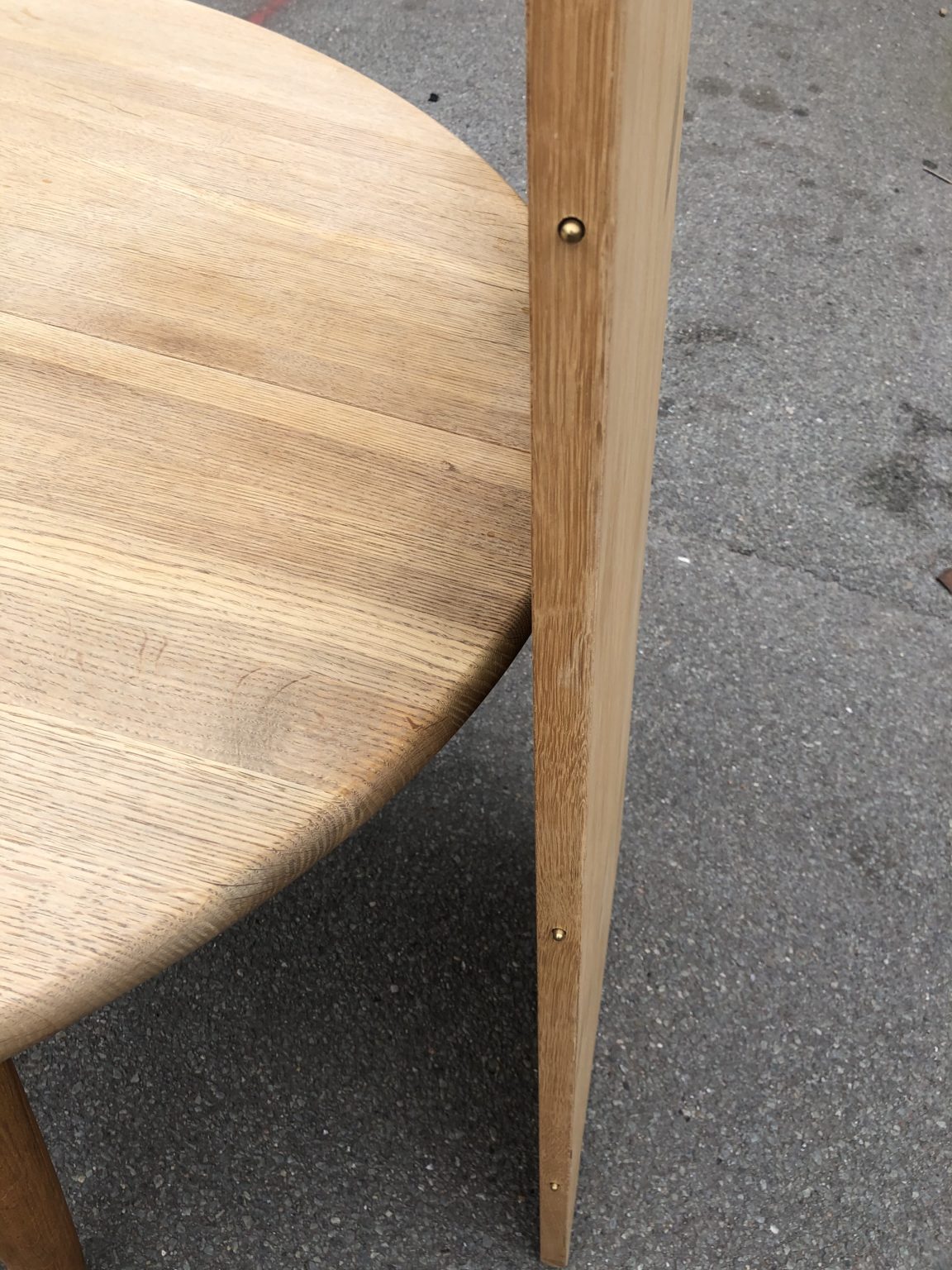 Rundt spisebord Haslev Møbelsnedkeri - 0861 - Genbrugsauktion