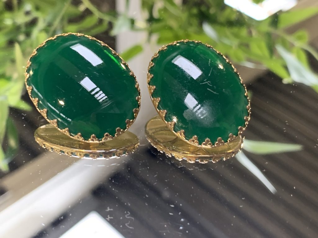 Vintage manchet knapper - V110 - Genbrugsauktion