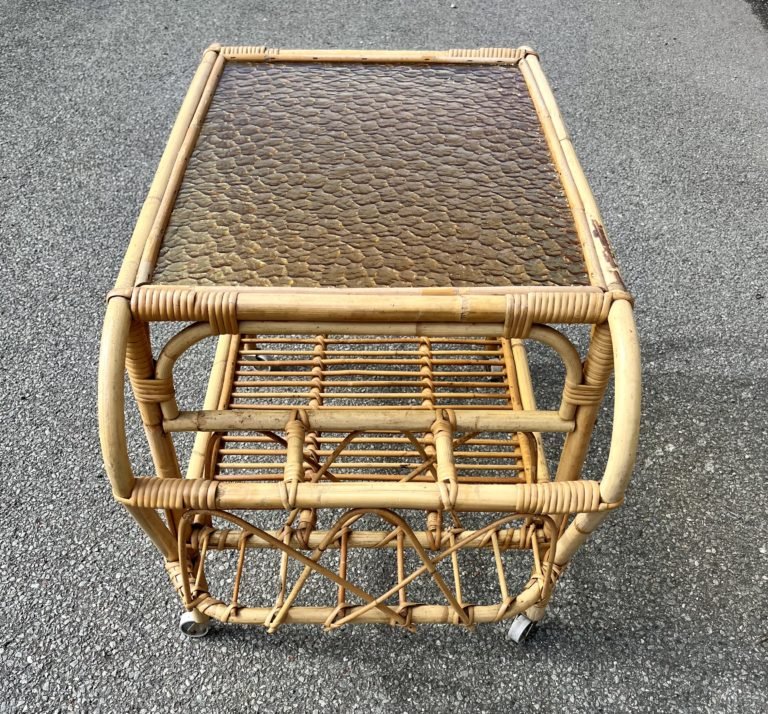 Bambus-rullebord-Fi2599 - Genbrugsauktion