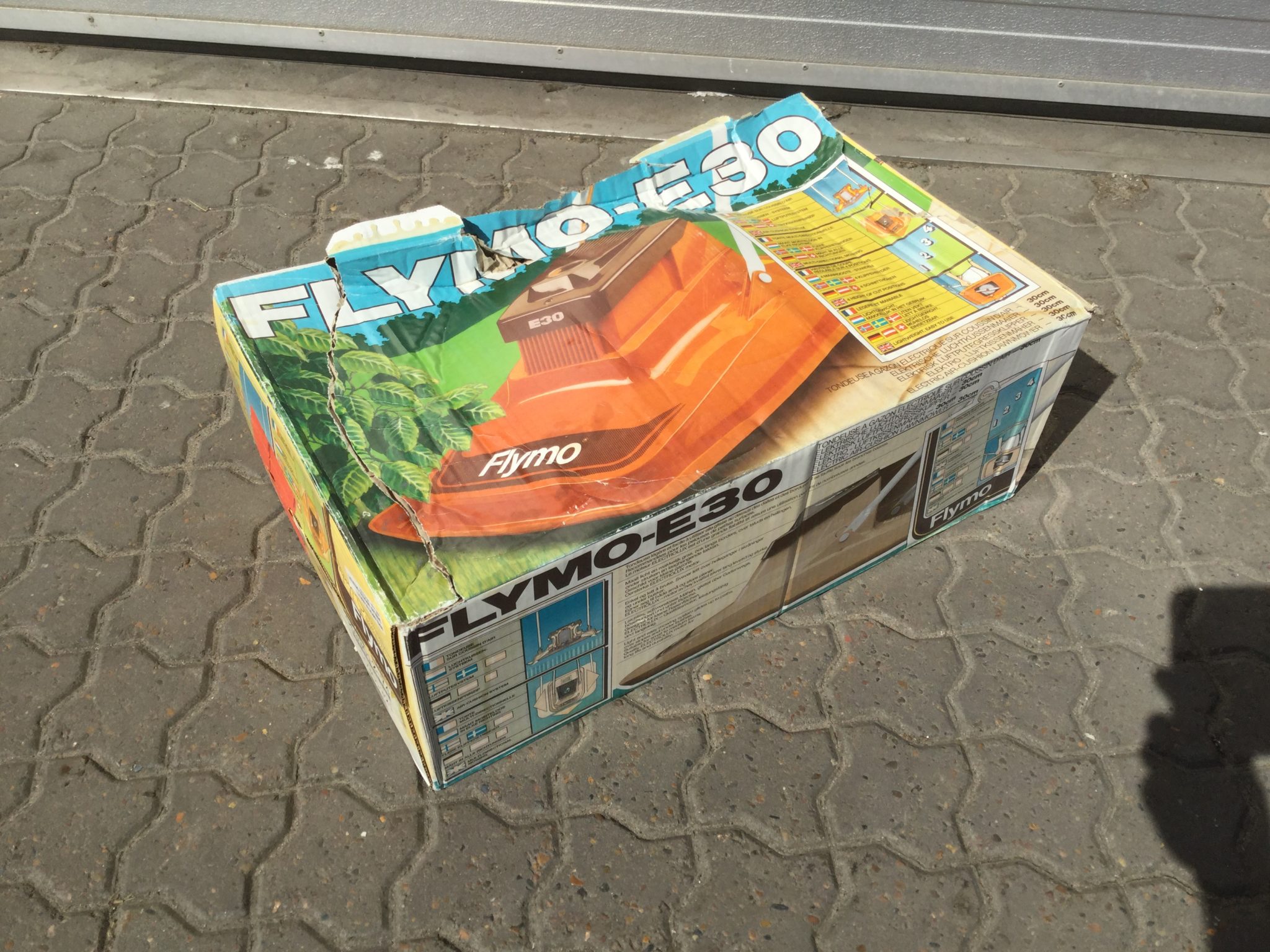 Flymo E30 fra 1988, ALDRIG UDPAKKET!, #396 - Genbrugsauktion