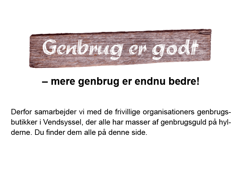 Genbrug er godt - Genbrugsauktion