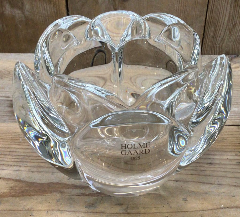 Holmegaard LOTUS stager - ZIRKEL - Z172 - Genbrugsauktion