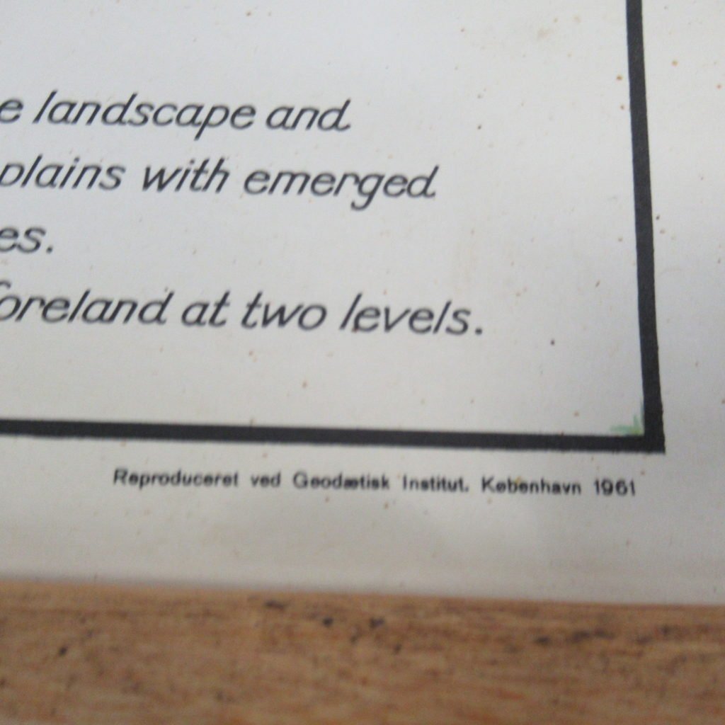 Geodætisk kort over Vendsyssel landskab - 1749 - Genbrugsauktion