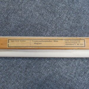 Geodætisk kort over Vendsyssel landskab - 1749 - Genbrugsauktion