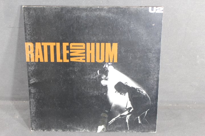 Vinyl LP - U2 " Rattle and Hum" - aukt. nr. V038 - Genbrugsauktion
