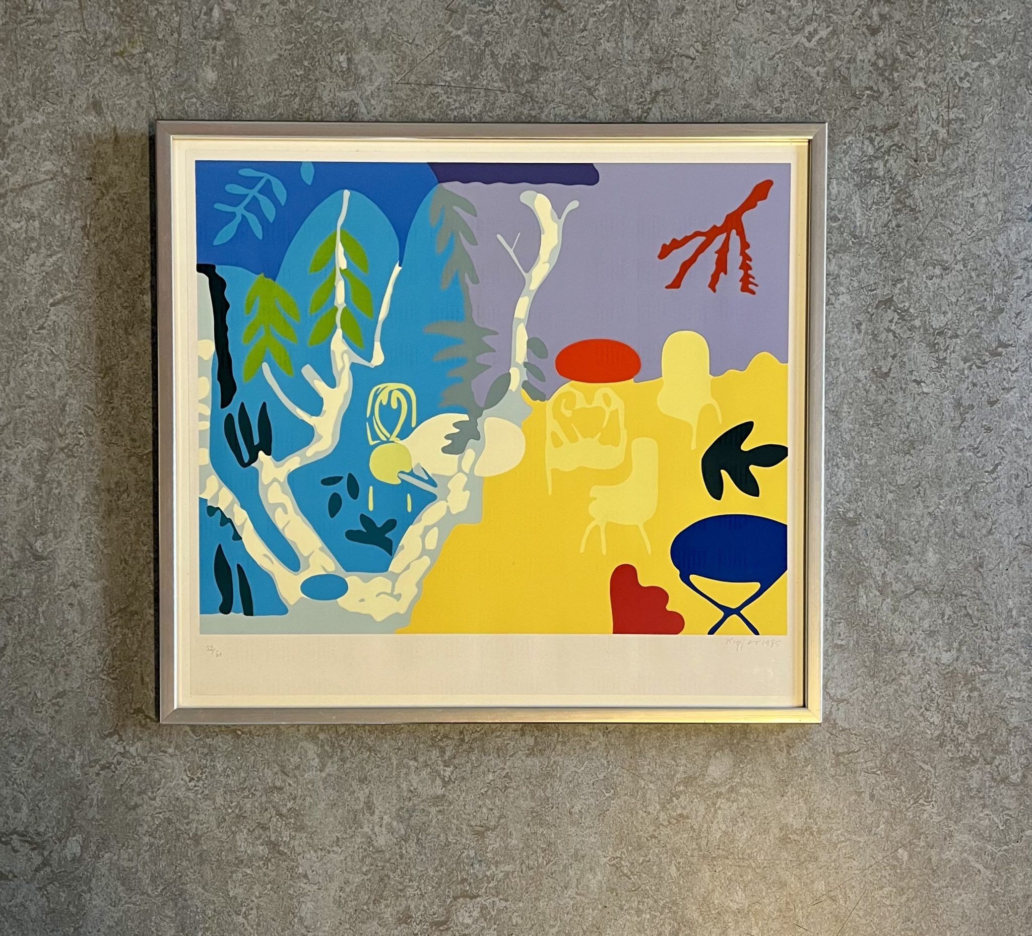 Tom Krøjer tryk-Fi3602 - Genbrugsauktion