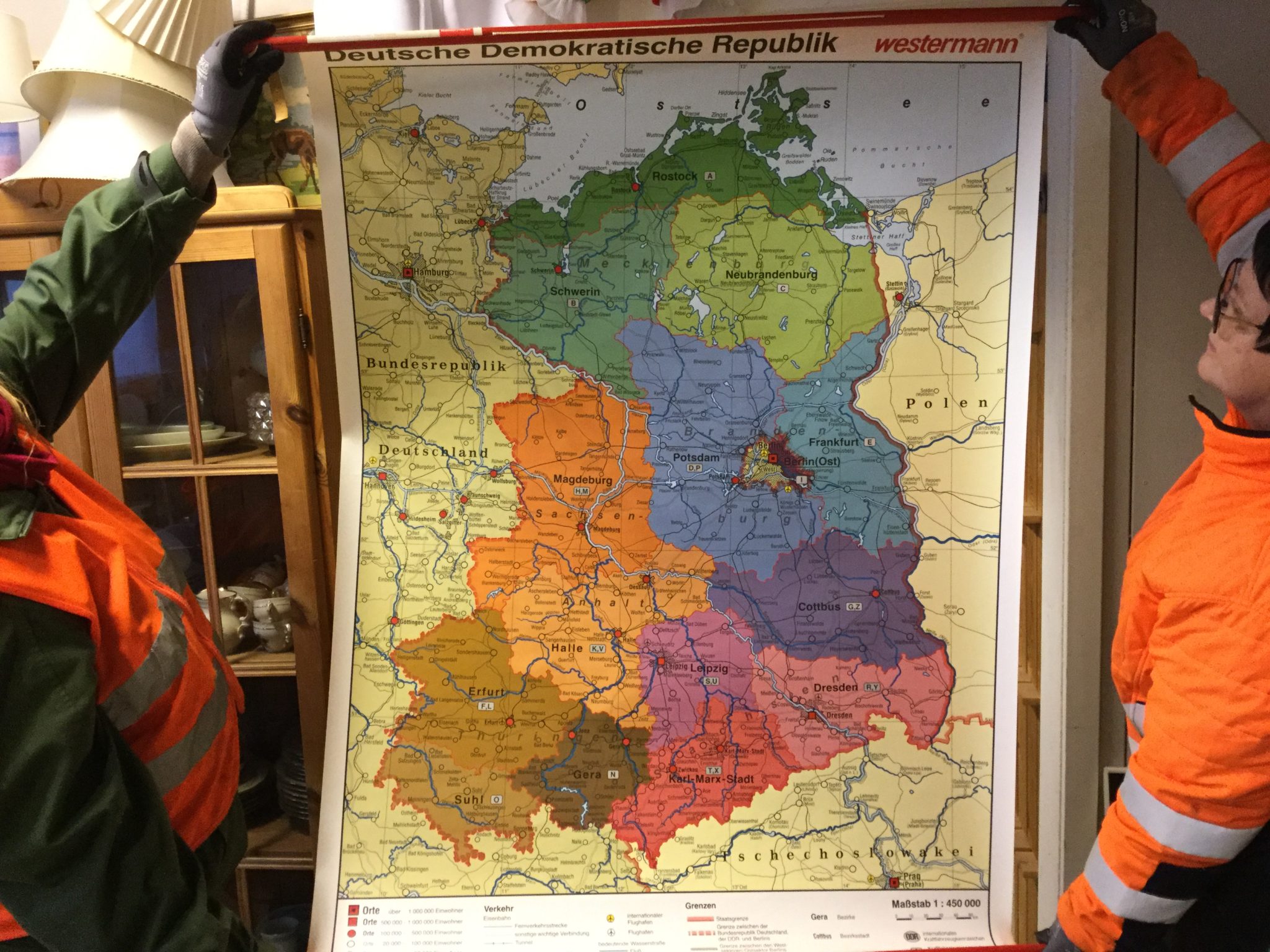 DDR kort -SFG 110 - Genbrugsauktion